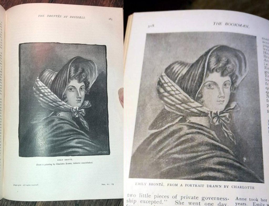 The ‘Lost’ Portrait of Emily Bronte: Seeing Red! | Something About ...